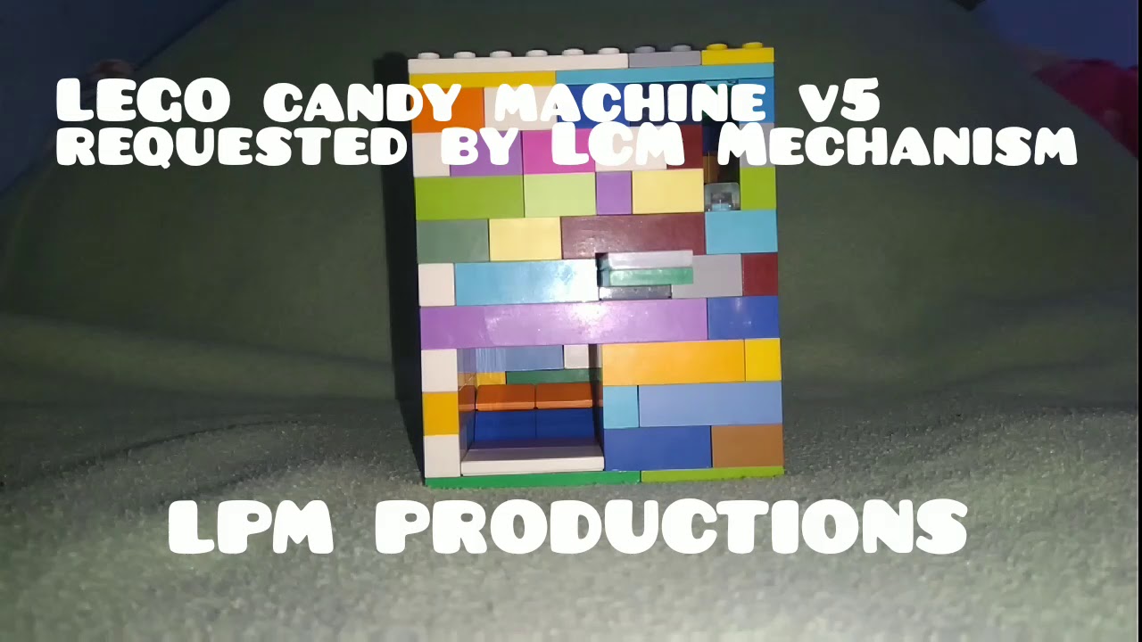 lego candy machine v5 lock mech requested by lcm mechanism - YouTube