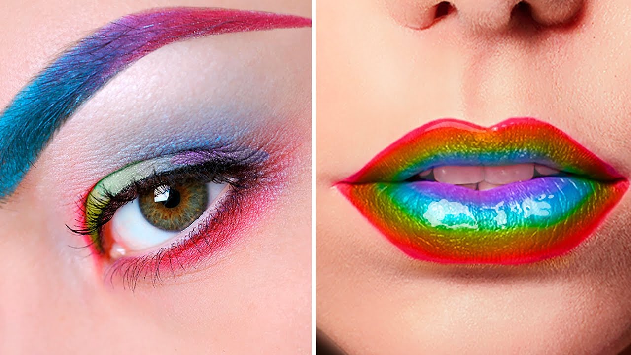 15 COLORFUL RAINBOW MAKEUP YOU HAVE TO TRY - YouTube