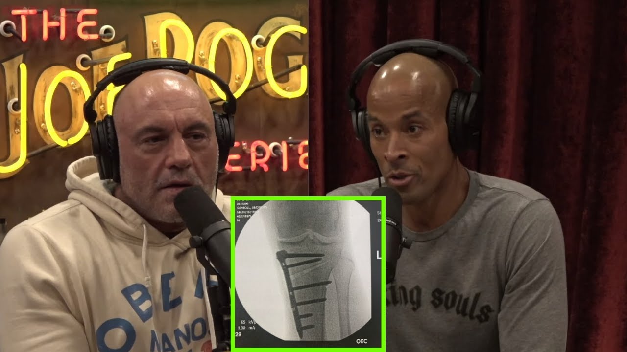 JRE Clips - How BROKEN is David Goggins' knees?! - YouTube