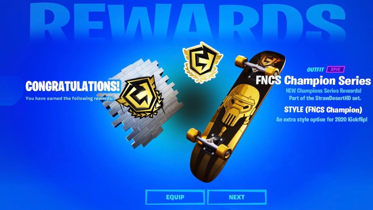 *FREE* HOW TO GET THE FNCS BACK BLING FREE! IN FORTNITE BATTLE ROAYLE ...