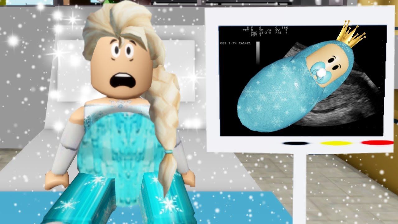ELSA Has A BABY! (Roblox) - YouTube