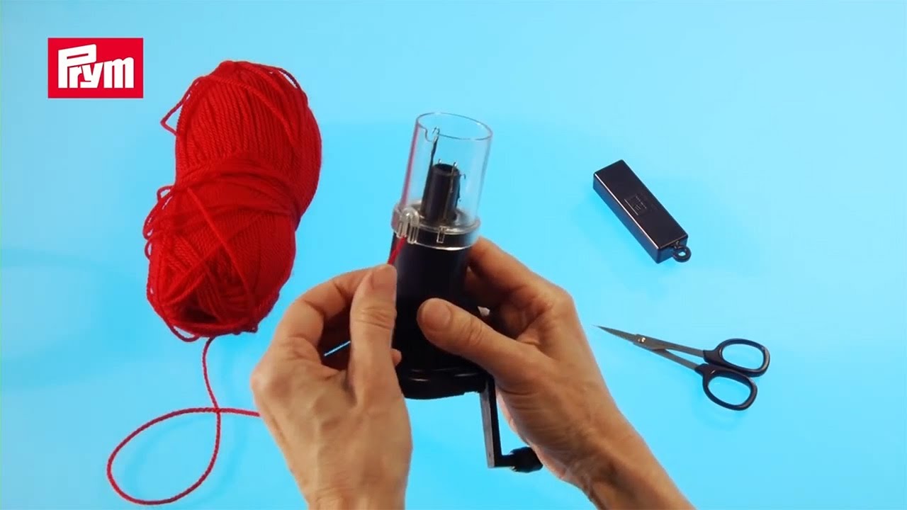 How To Use The Prym Small Knitting Mill - YouTube