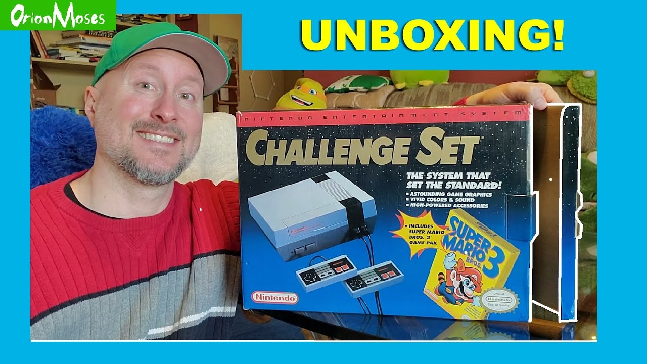 Unboxing the Nintendo NES Challenge Set! - YouTube