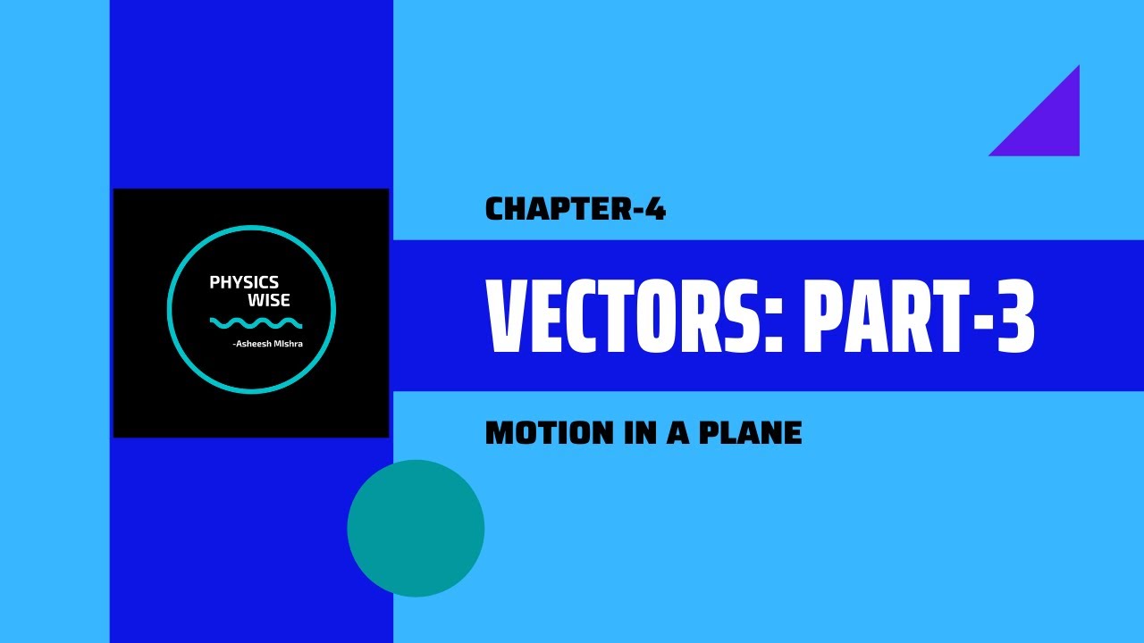 Chapter-4 | Motion in a Plane | Theory of Vectors-Part-4 | Subtraction ...