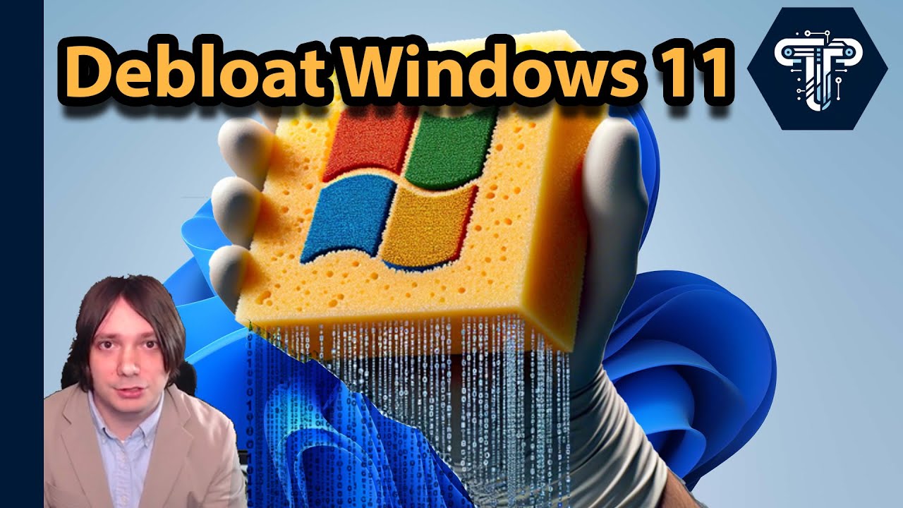 Debloat Windows 11 with Raphires Win11Debloat tools - YouTube