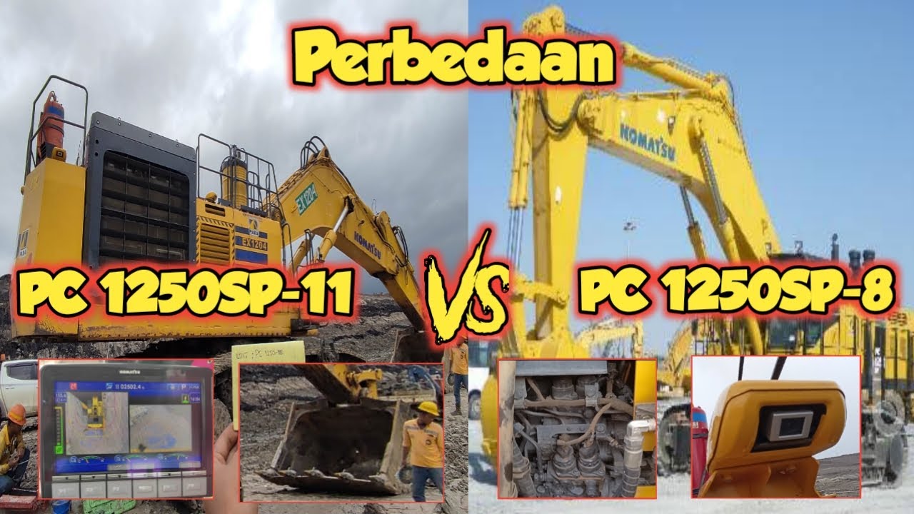 Perbedaan PC1250-8 dan PC1250-11.. hanya sepintas review.. - YouTube