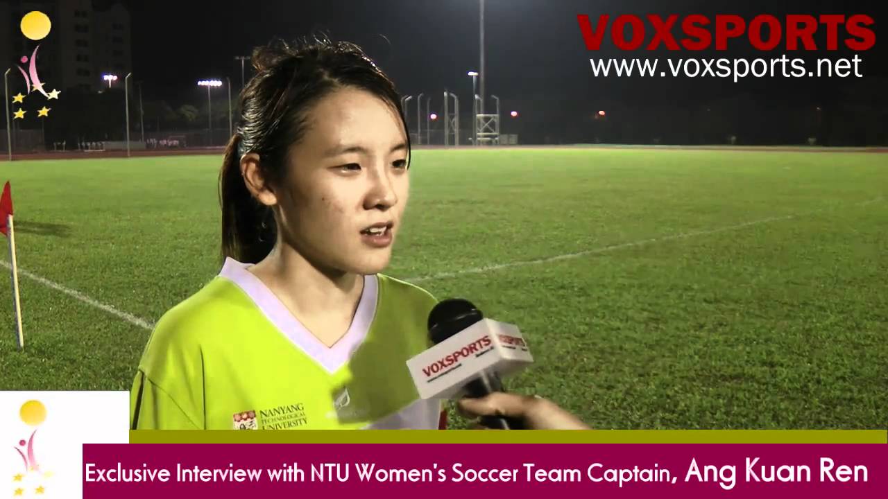 SUniG 2010 Women's Soccer : Interview with NTU Women's Captain Ang Kuan ...