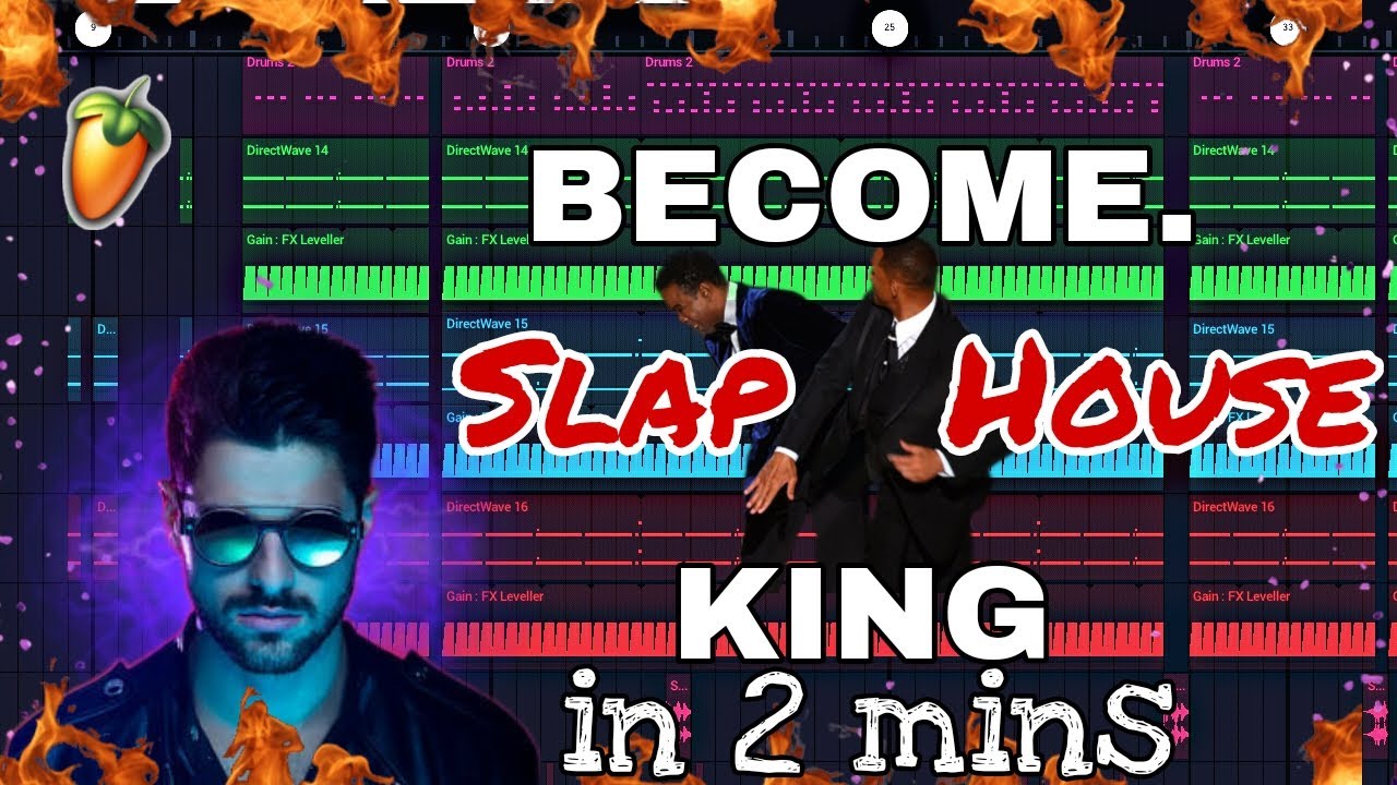 HOW TO MAKE SLAP HOUSE IN FL STUDIO MOBILE LIKE A KING IN 2 MINS ...