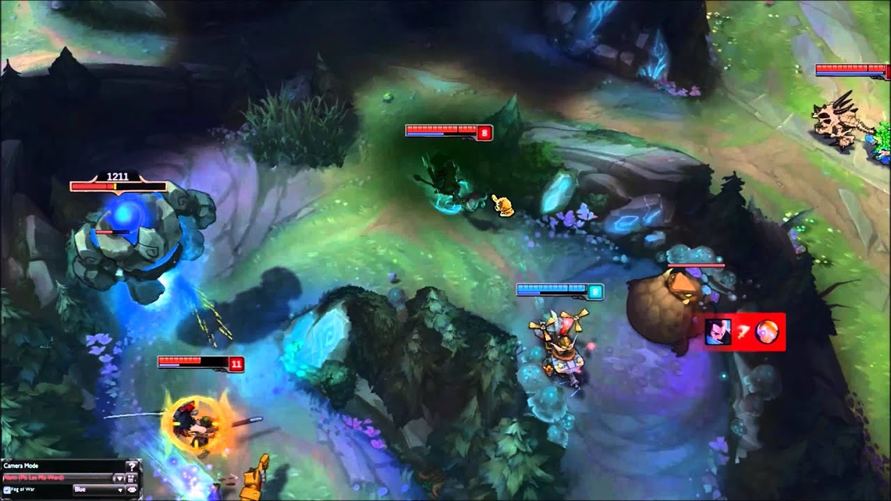 Nami Visual Ult Glitch on Updated Summoner's Rift - YouTube