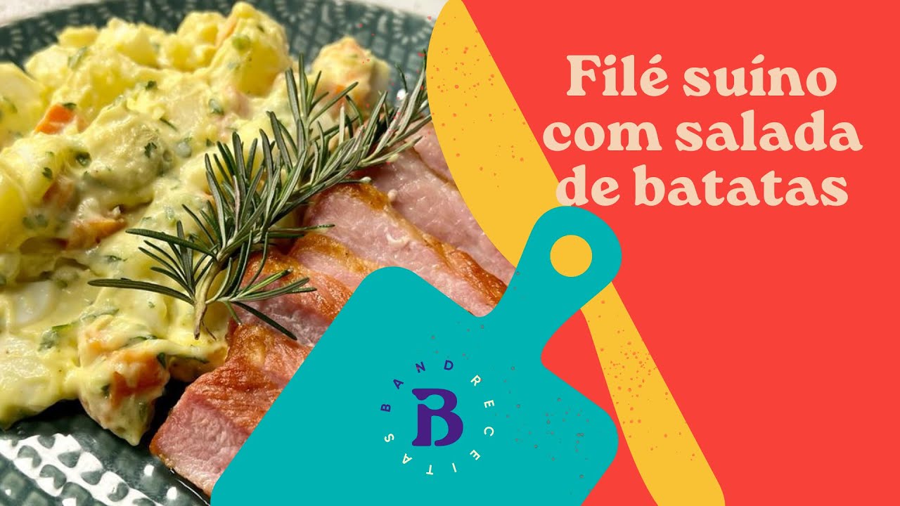 Filé suíno temperado e salada de batata | Estefano Zaquini | The Chef ...