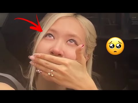 Rosé gruptan ayrılacağı için mi ağladı? 😢