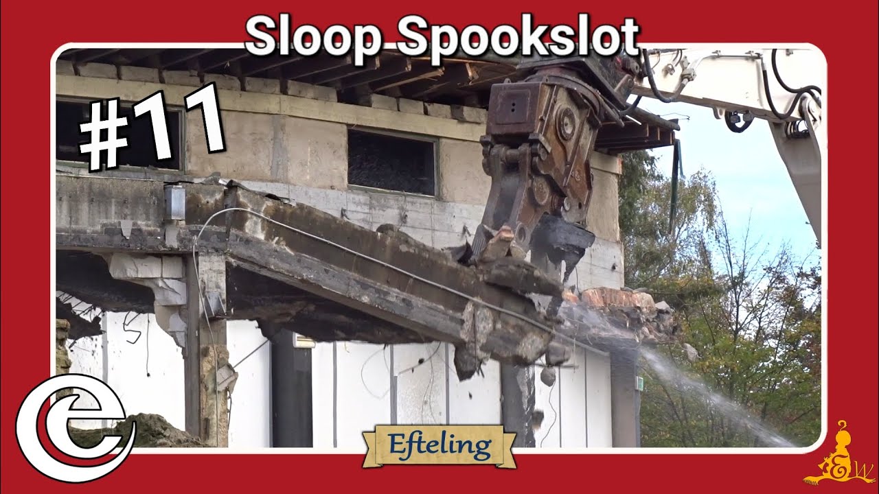 [#Efteling] 🛠️ Sloop Spookslot #11 - YouTube