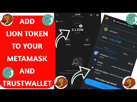 Add Athene Lion Token to your Metamask or Trust Wallet | King of Meme ...