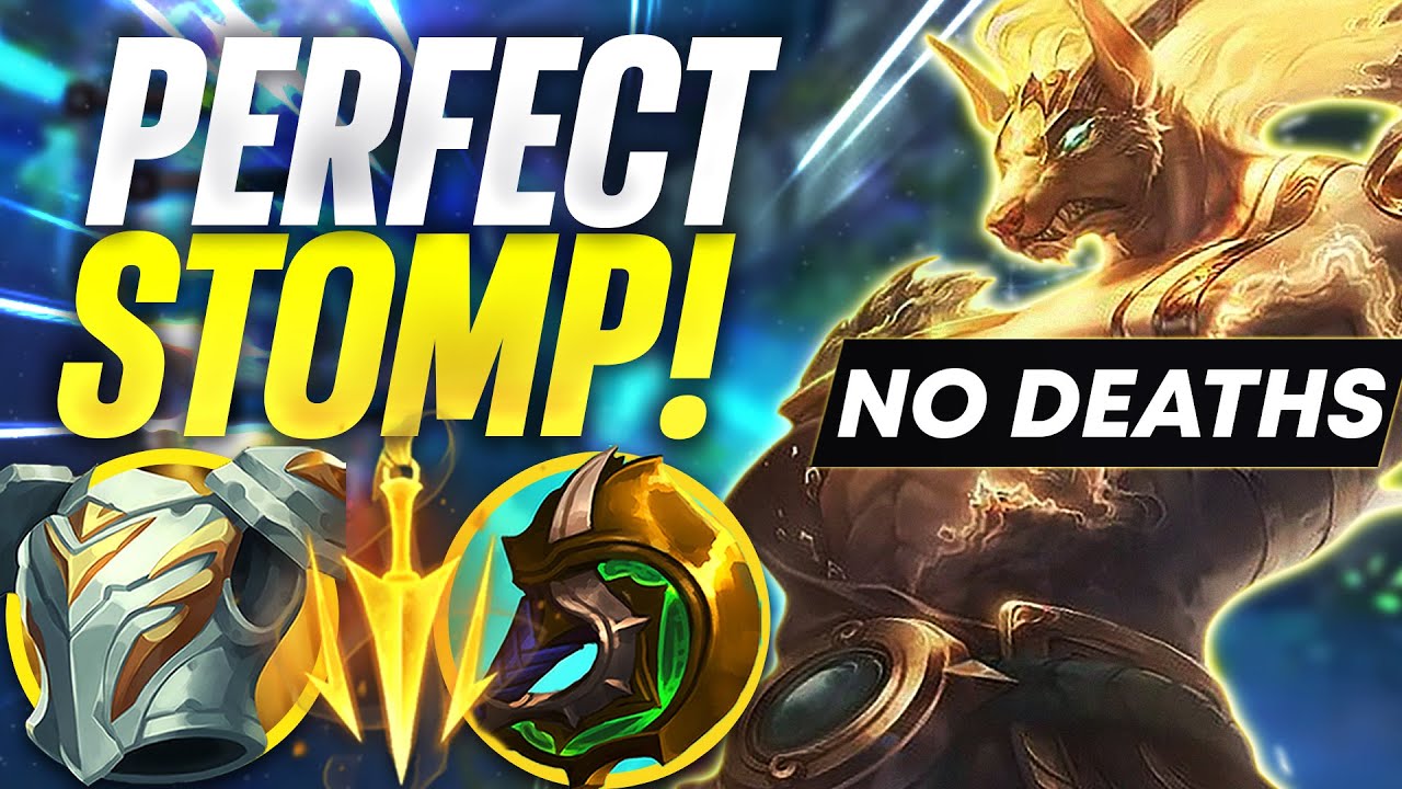 Rank 1 Nasus STOMPS Jax Midlane (0 Deaths) | Carnarius | League of ...