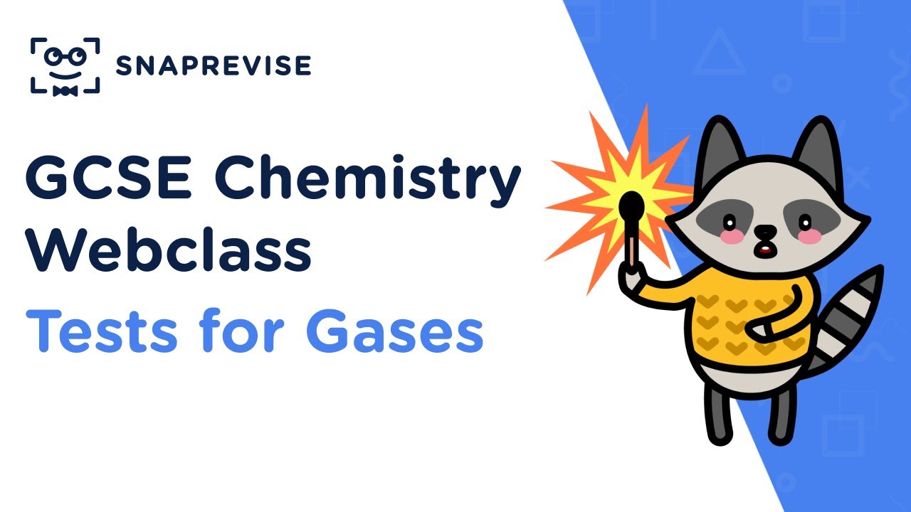 GCSE Chemistry: Tests for Gases | Revision Webclass - YouTube