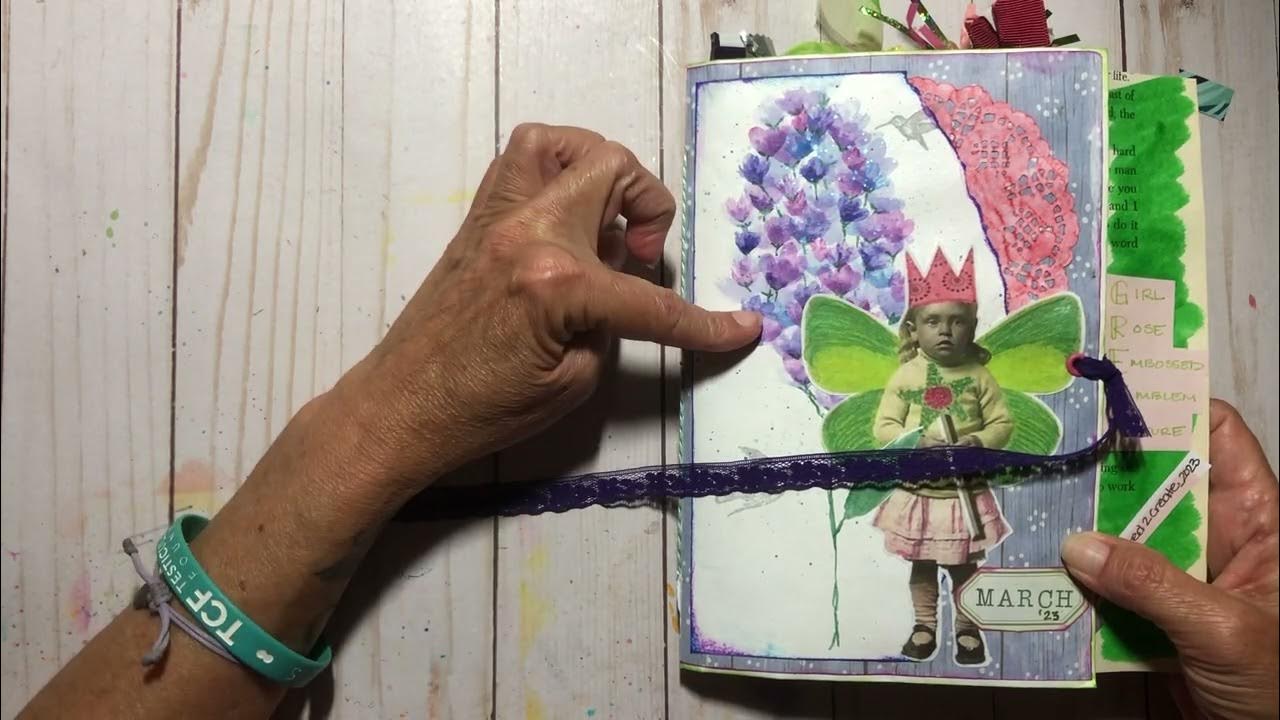 🌺 Creative Daily Journal || 📓 Flip Thru 253 || March 2023 Part 1 - YouTube