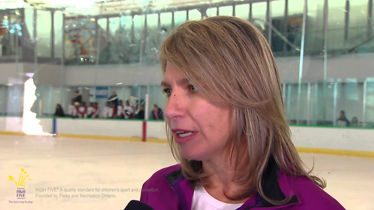 CBC Sports' Scott Russell interviews HIGH FIVE at #RBCSportsDay - YouTube