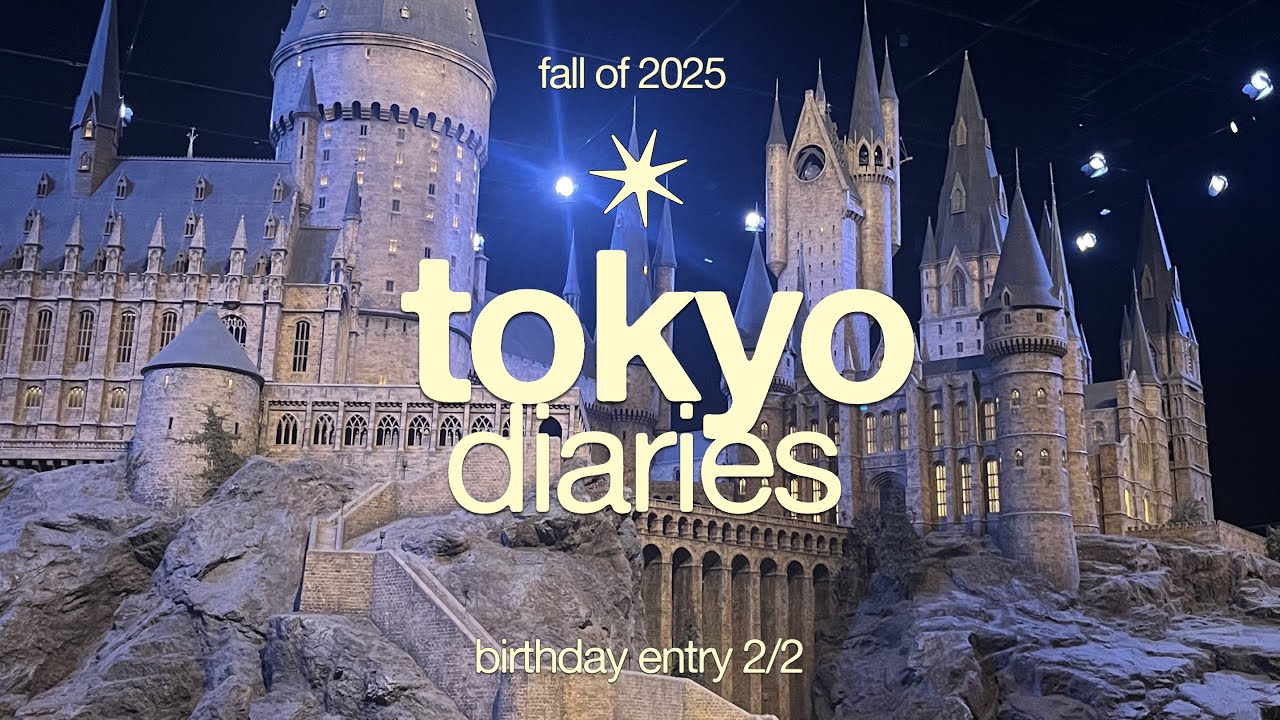 tokyo birthday-ventures ⚡️ exploring shibuya + getting to open the ...