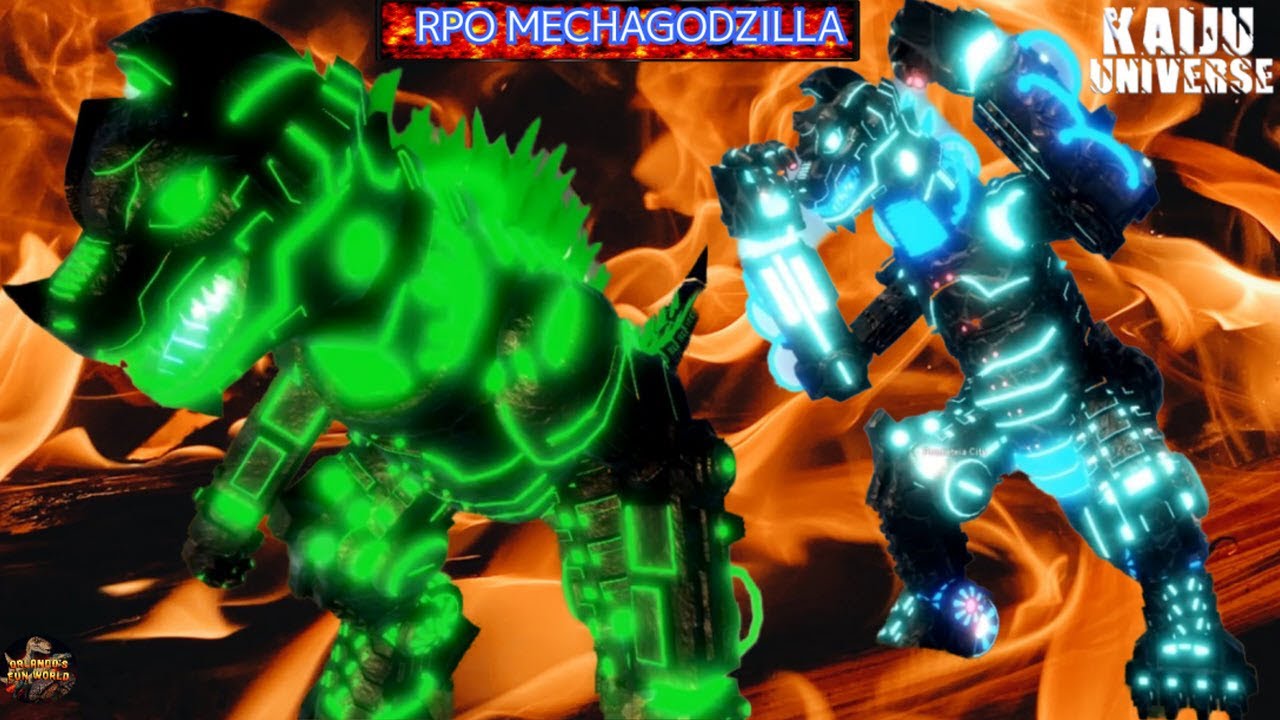KAIJU UNIVERSE - NEW RPO MECHAGODZILLA WITH COOL SKINS!!! - YouTube