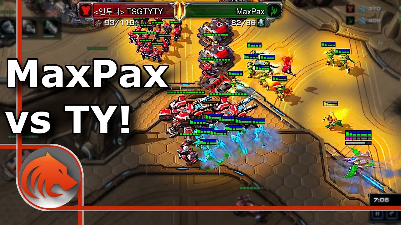 StarCraft 2: MaxPax (P) vs TY (T) Best of 3! - YouTube
