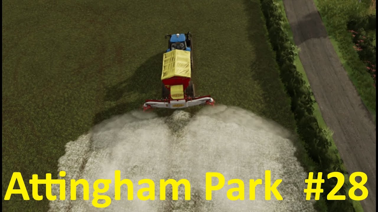Grassfields Need Lime Too! - Attingham Park #28 - FS22 - Timelapse ...
