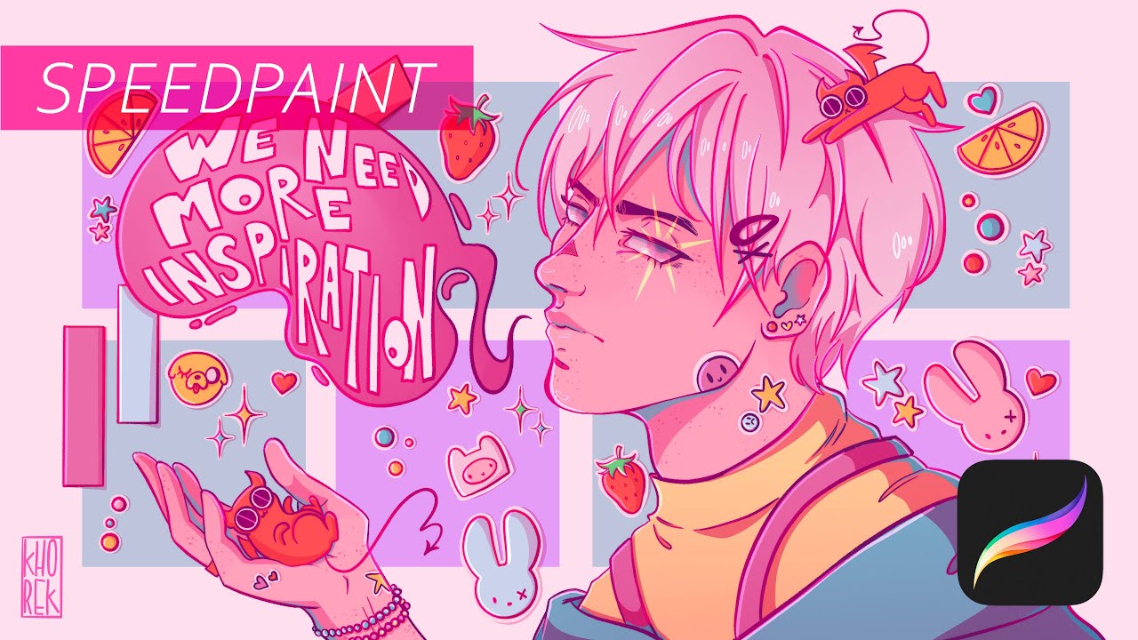 【SPEEDPAINT】Pink Boy - YouTube