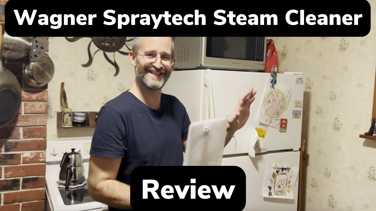 Wagner Spraytech Steam Cleaner review - YouTube