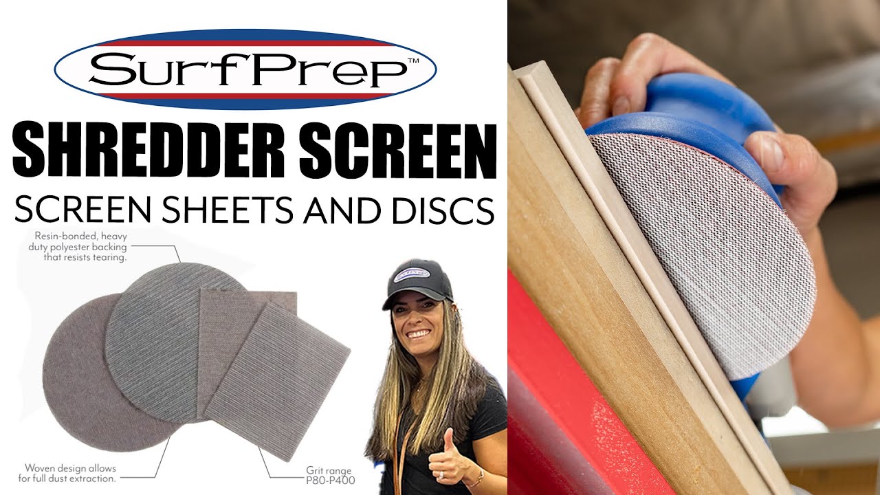 SurfPrep Shredder Screen - YouTube