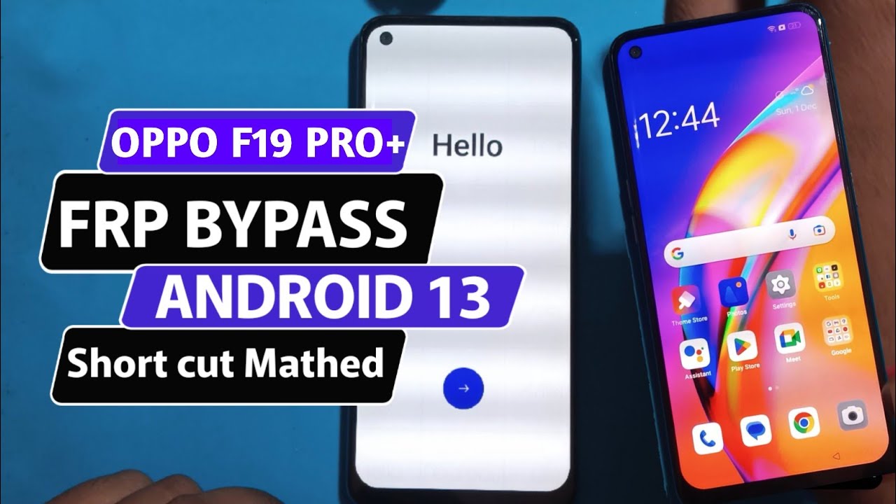 OPPO F19 PRO (CPH2285) FRP BYPASS ANDROID 13 | OPPO F19 PRO plus GMAIL ...