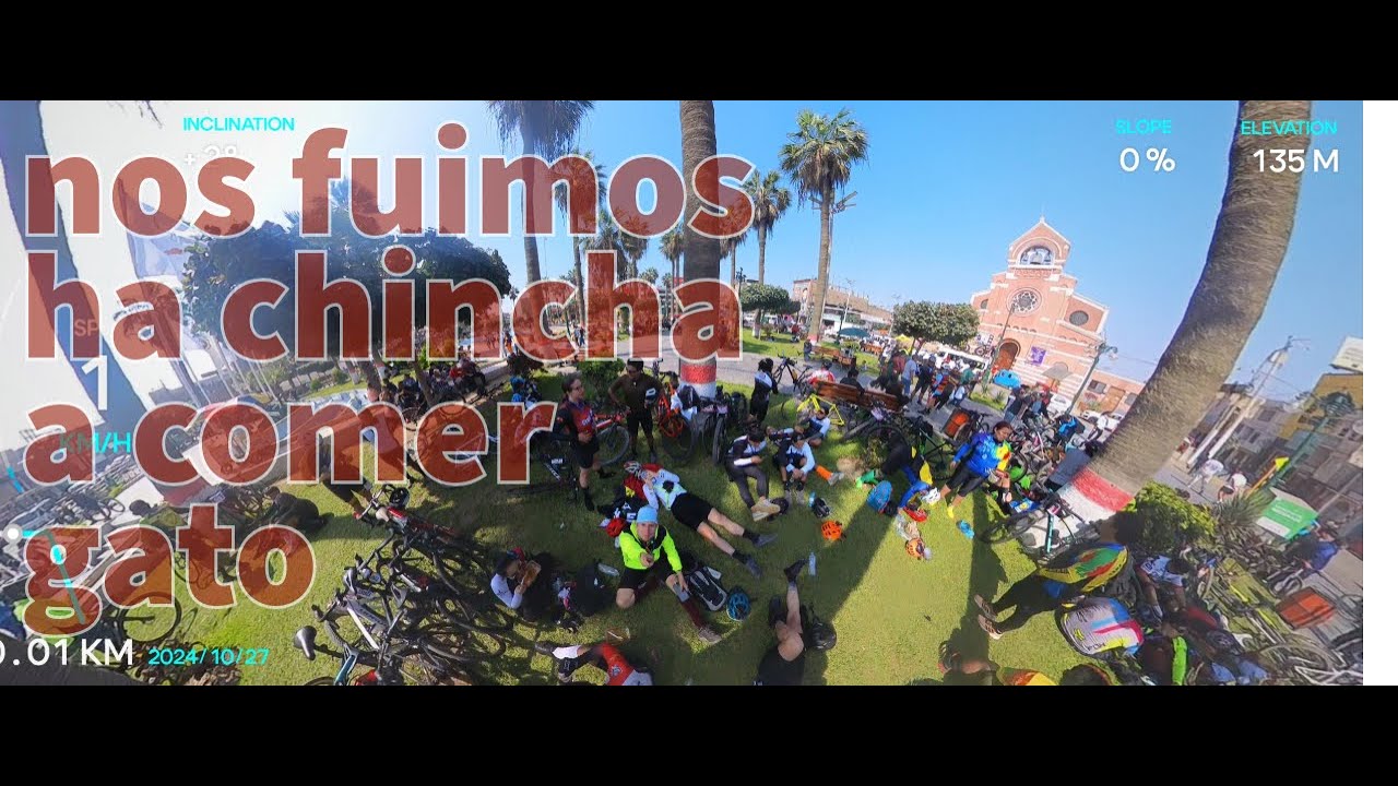 nos fuimos a chincha a comer gato #sobrepedales - YouTube