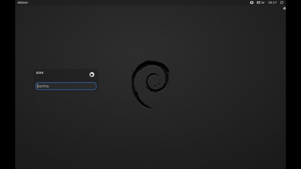 Como personalizar a aparência da tela de boot e slick-greeter no Debian ...