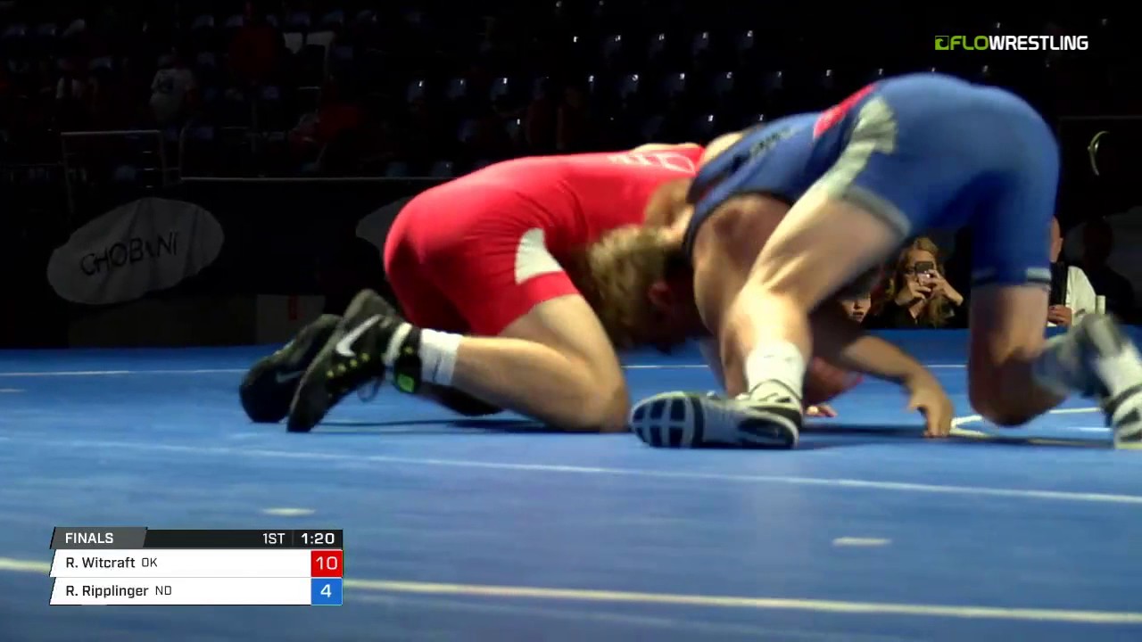 Cadet GR 126 Final Reece Witcraft OK vs Ryan Ripplinger ND - YouTube