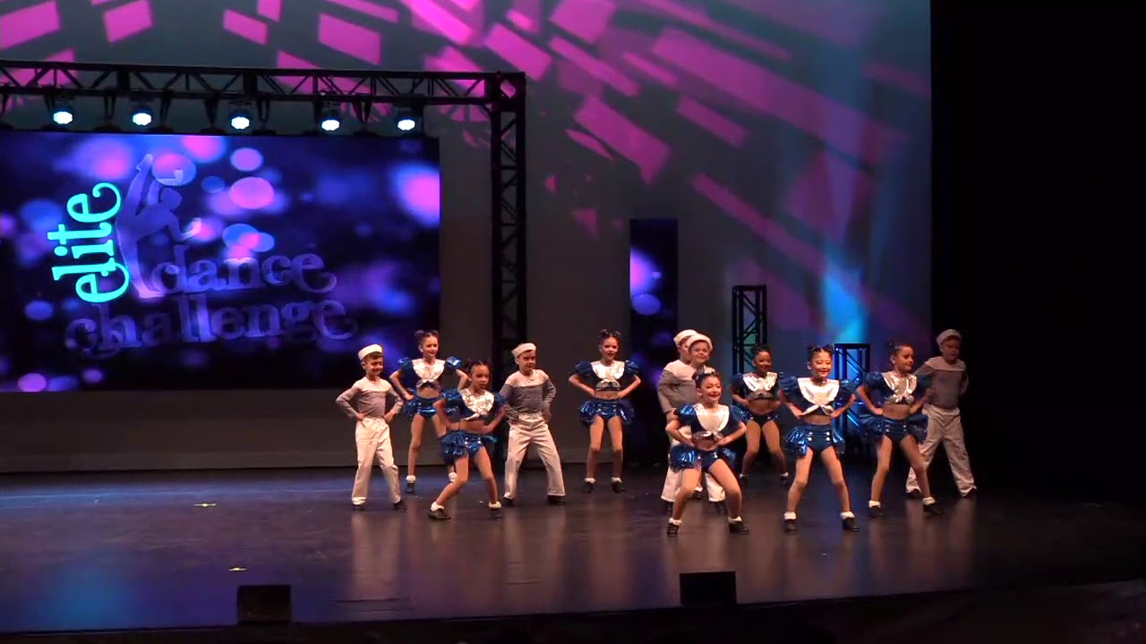 Beyond The Sea Sea Cruise Tap Dance competitive dance - YouTube