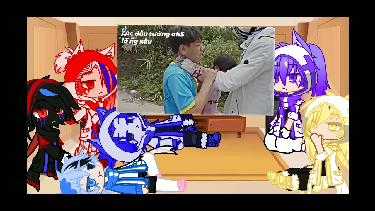 pháp sư gangter react to sans (ngồi láy dép hóng đủ 50 like lm típ 💓 ...