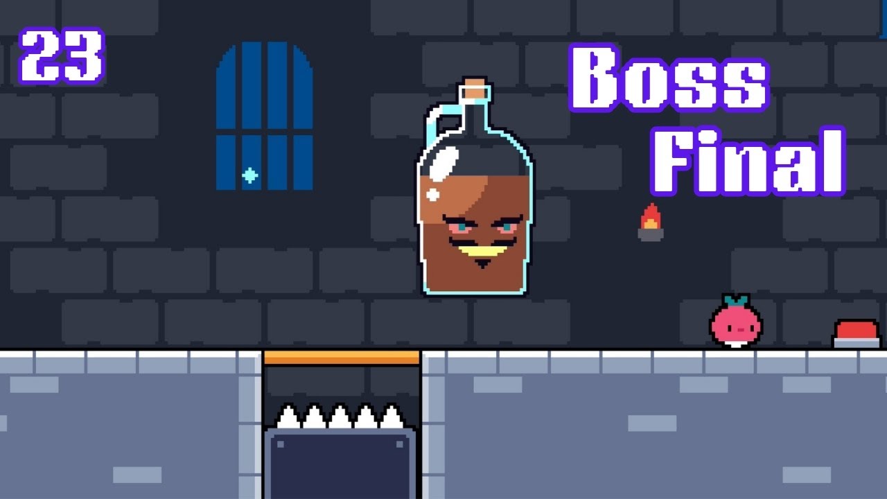 Boss final - Dadish gameplay - YouTube