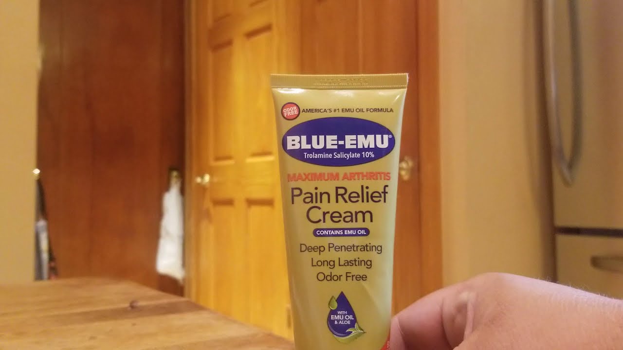 Blue Emu pain relief review. - YouTube