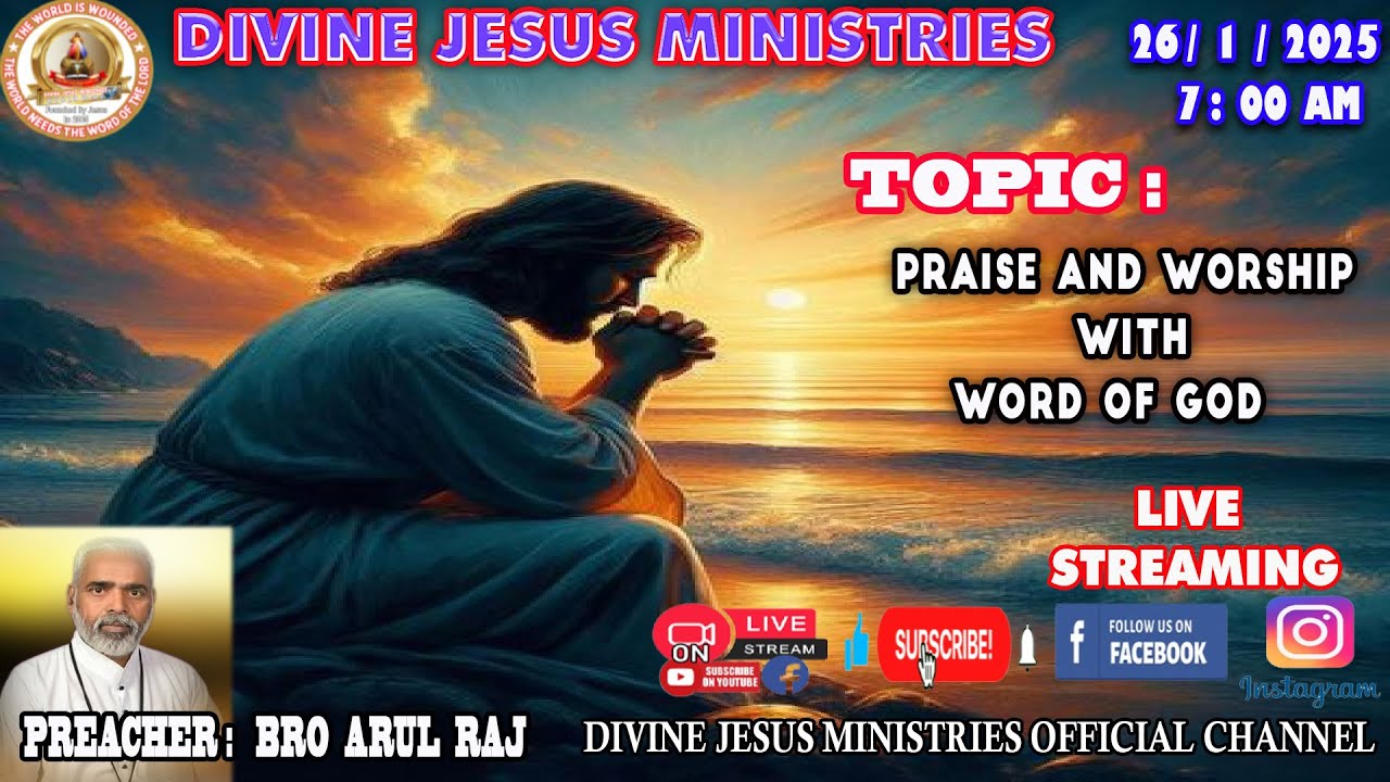 #virallivestream TOPIC : PRAISE AND WORSHIP / BRO : ARUL RAJ / PLS JOIN ...