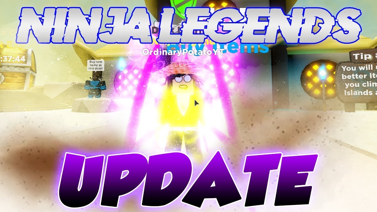 NINJA LEGENDS NEW ISLAND, KARMA & PET UPDATE!! - YouTube