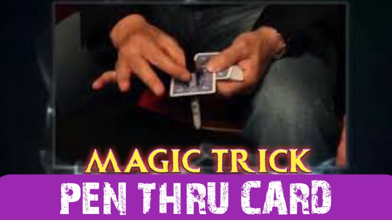 Popular visual Magictrick | pen magic trick | stunning pen magic - YouTube