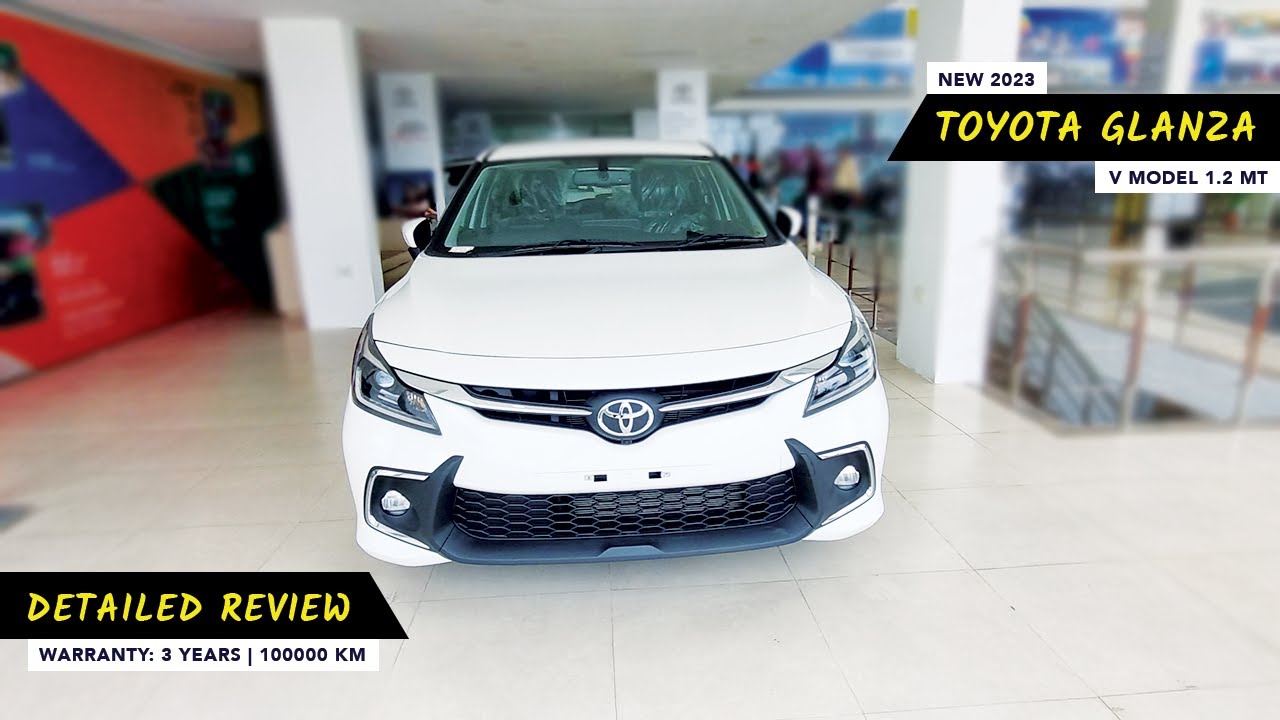 New Toyota Glanza Top Model 2023 - BETTER THAN MARUTI BALENO? - YouTube