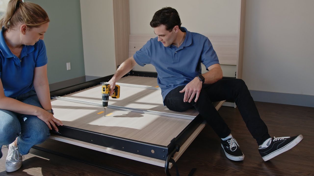 #15 - Installing the Handles on the Bed Panel - YouTube