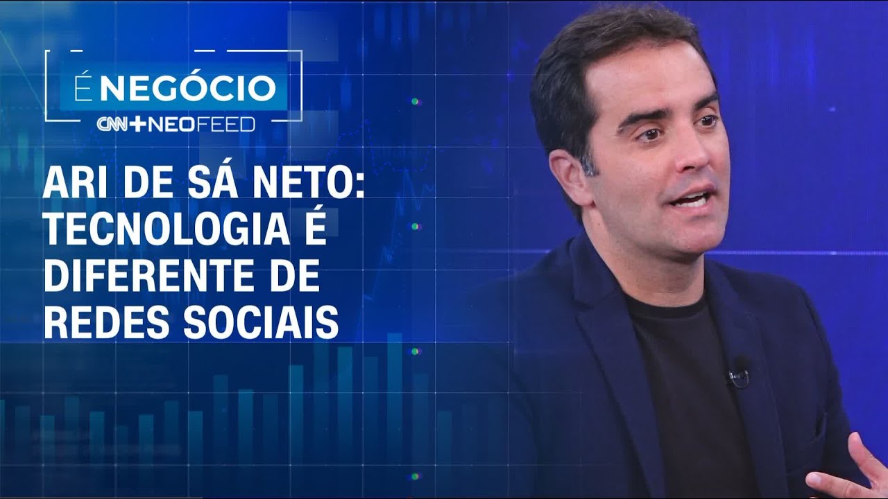 Ari de Sá Neto: Tecnologia é diferente de redes sociais | É NEGÓCIO - YouTube