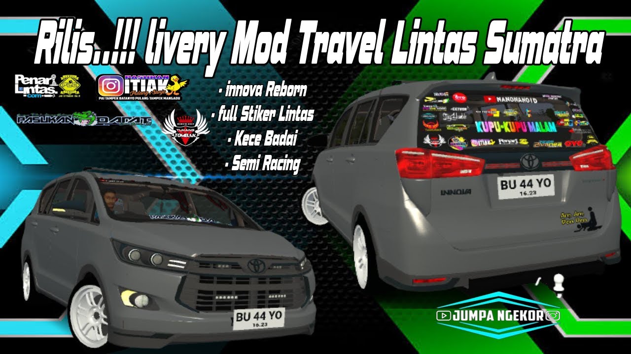 Akhirnya Punya Livery Innova Reborn Travel Lagi Nih...!!! Mod & livery ...