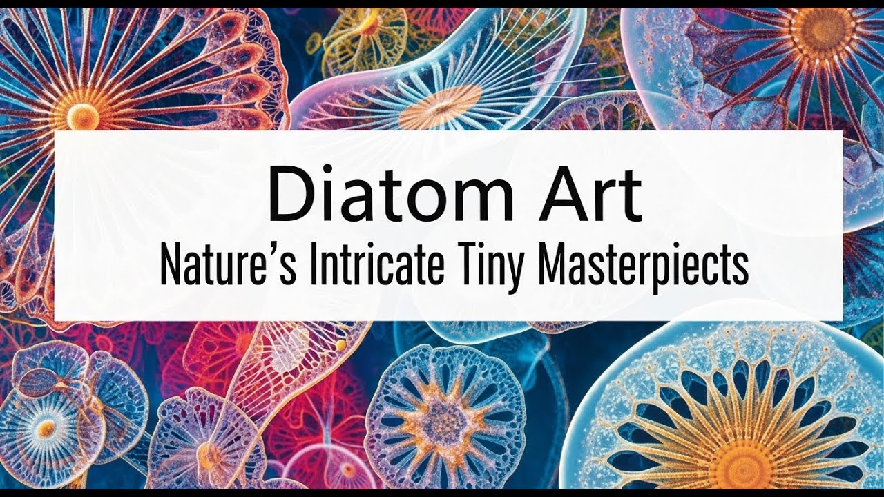 Delicate Diatoms: Nature’s Glass Art in Every Drop - YouTube