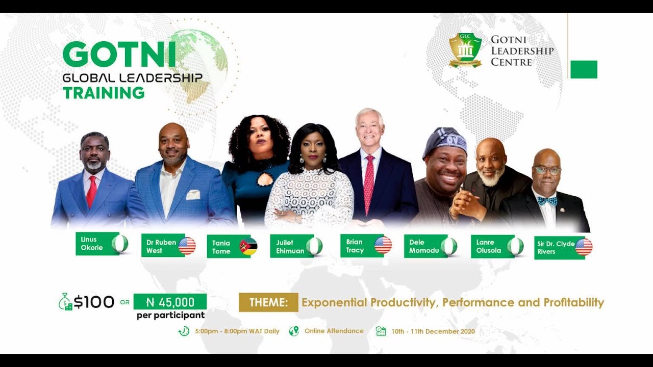 Global Leadership Training - Treinamento Global em Liderança - YouTube