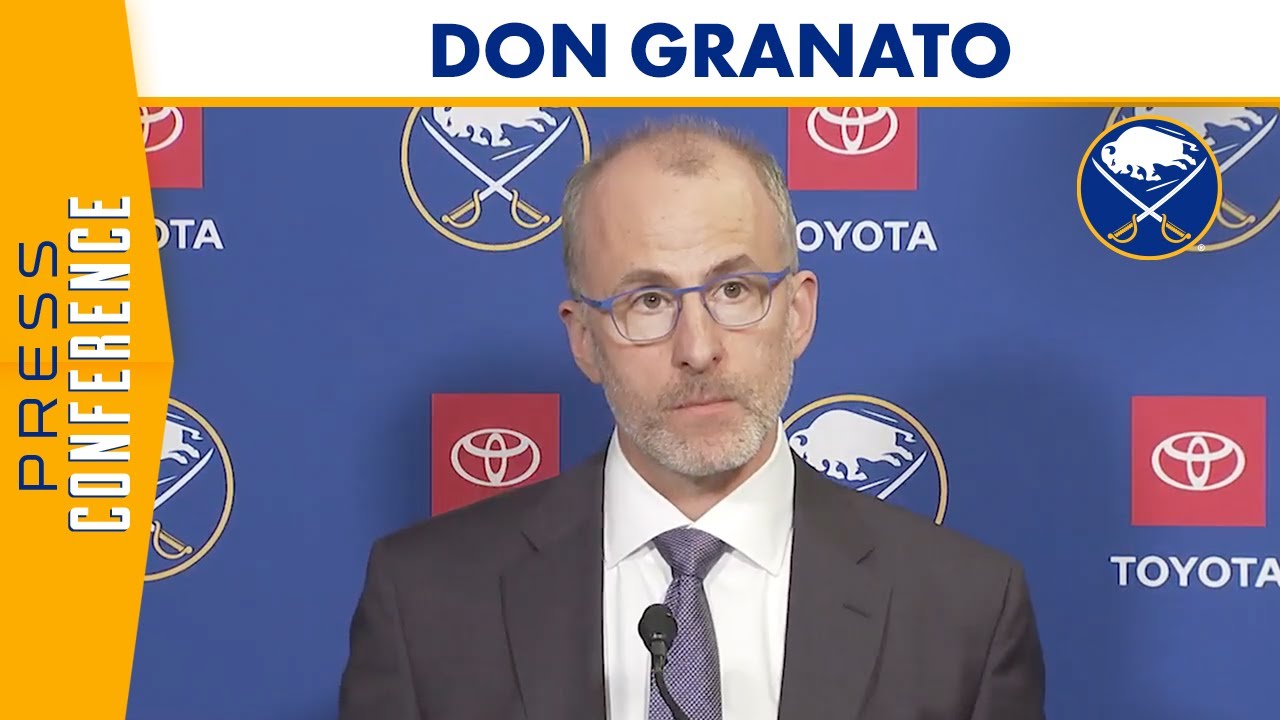 Don Granato Following Fourth Straight Win | Buffalo Sabres - YouTube