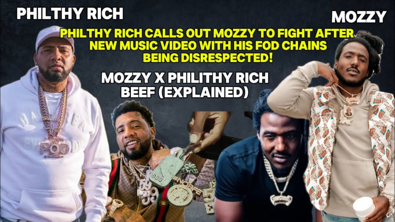 Philthy Rich VS Mozzy: Philithy Rich Calls Out Mozzy To Fight After he ...