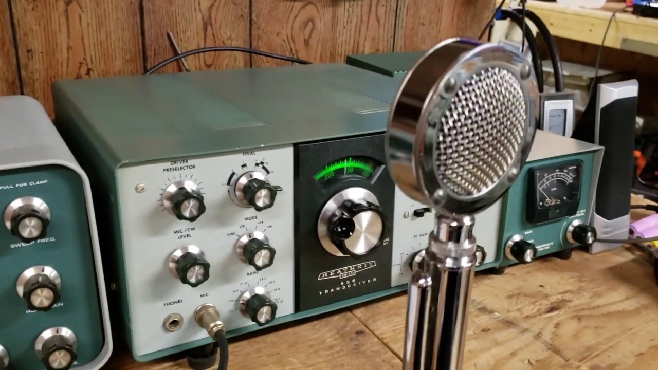 Vintage Heathkit HW101 - YouTube