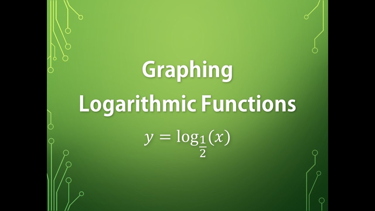 Graphing Logarithmic Functions Y log 1 2 x YouTube graphing-logarithmic-functions-y-log-1-2-x-youtube