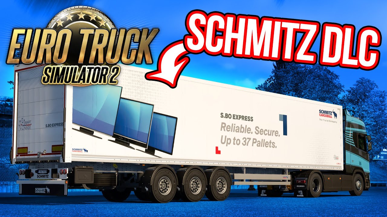 NÁVĚSY SCHMITZ OFICIÁLNĚ V EURO TRUCK SIMULATOR 2! | SCHMITZ CARGOBULL ...